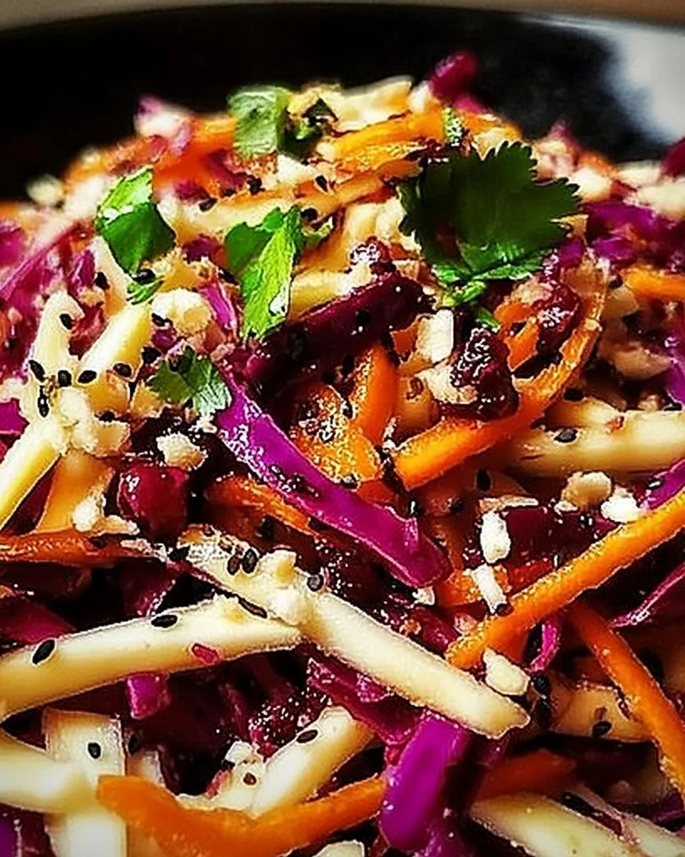 Easy Cranberry Orange Winter Slaw That Brightens Any Meal