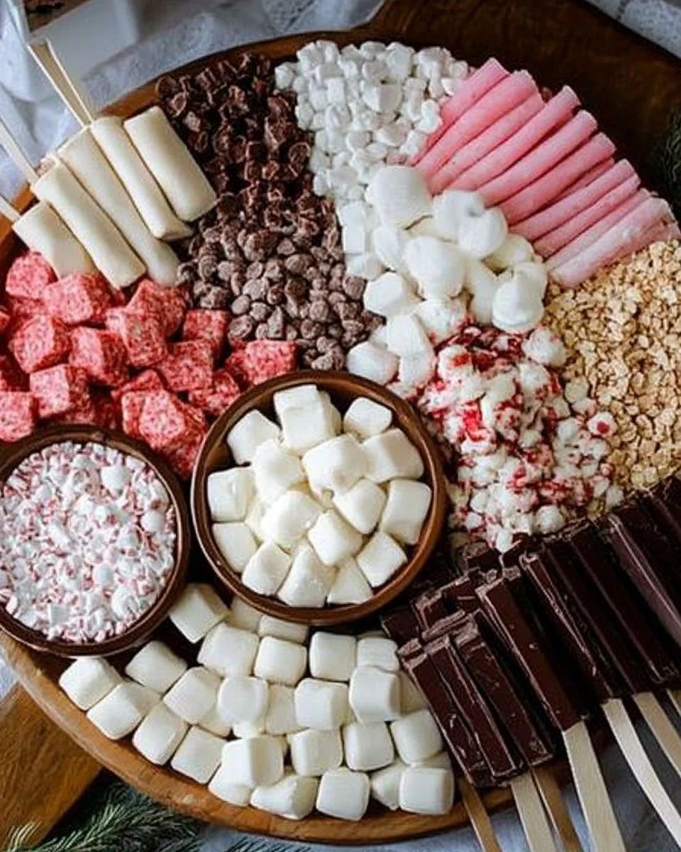 Hot Chocolate Charcuterie Board